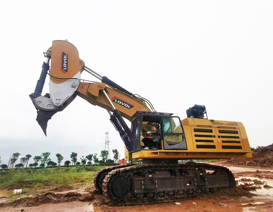 China Lovol 1000 excavator equipped with kaiyuanzhichuang Rock Arm Manufacturers and Suppliers ...