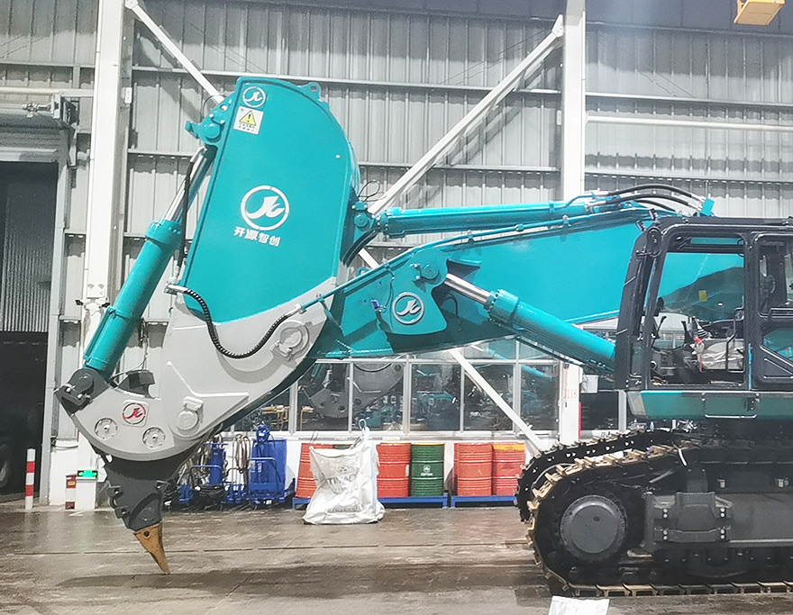 China Sunward Intelligent 1080 Excavator Assembly kaiyuanzhichuang Rock ...